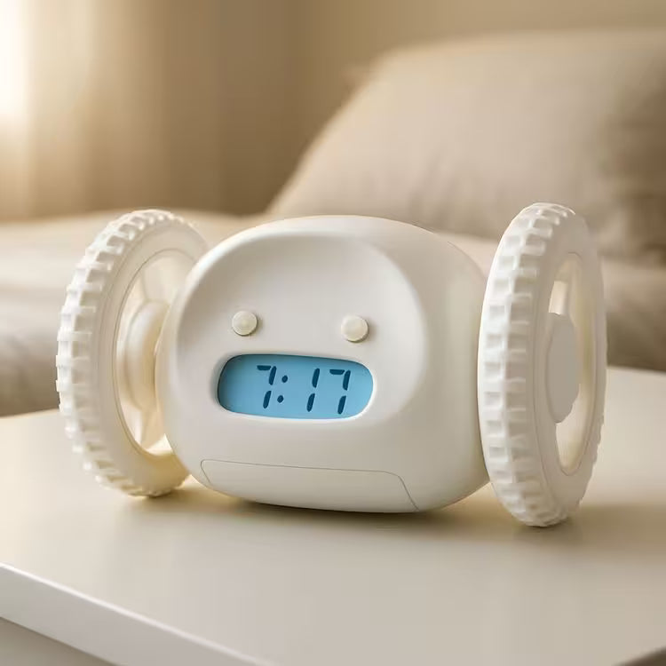 The Runaway Alarm Clock on Wheels – Divinix store